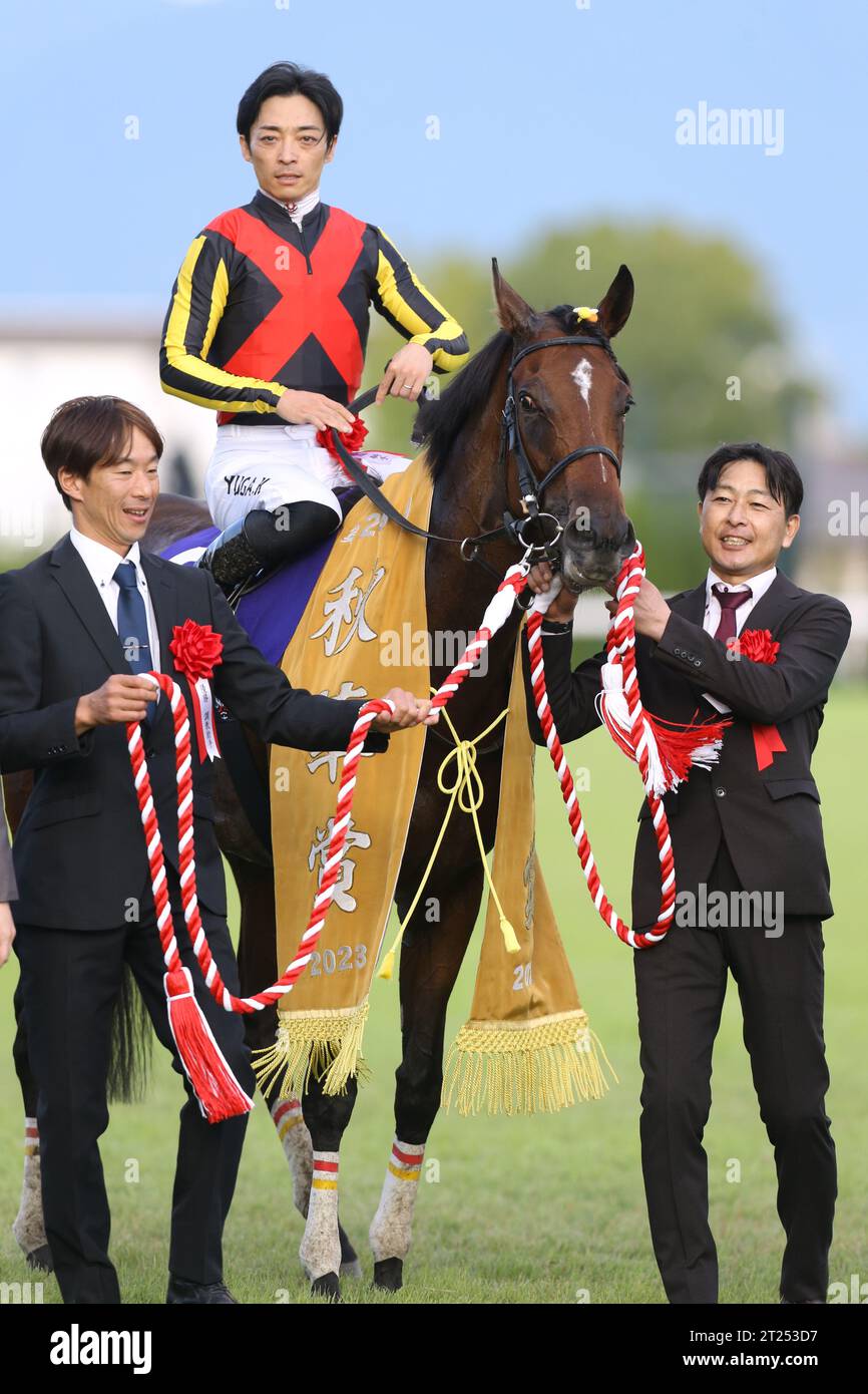 Liberty Island and jockey Yuga Kawada won the Shuka Sho at Kyoto ...