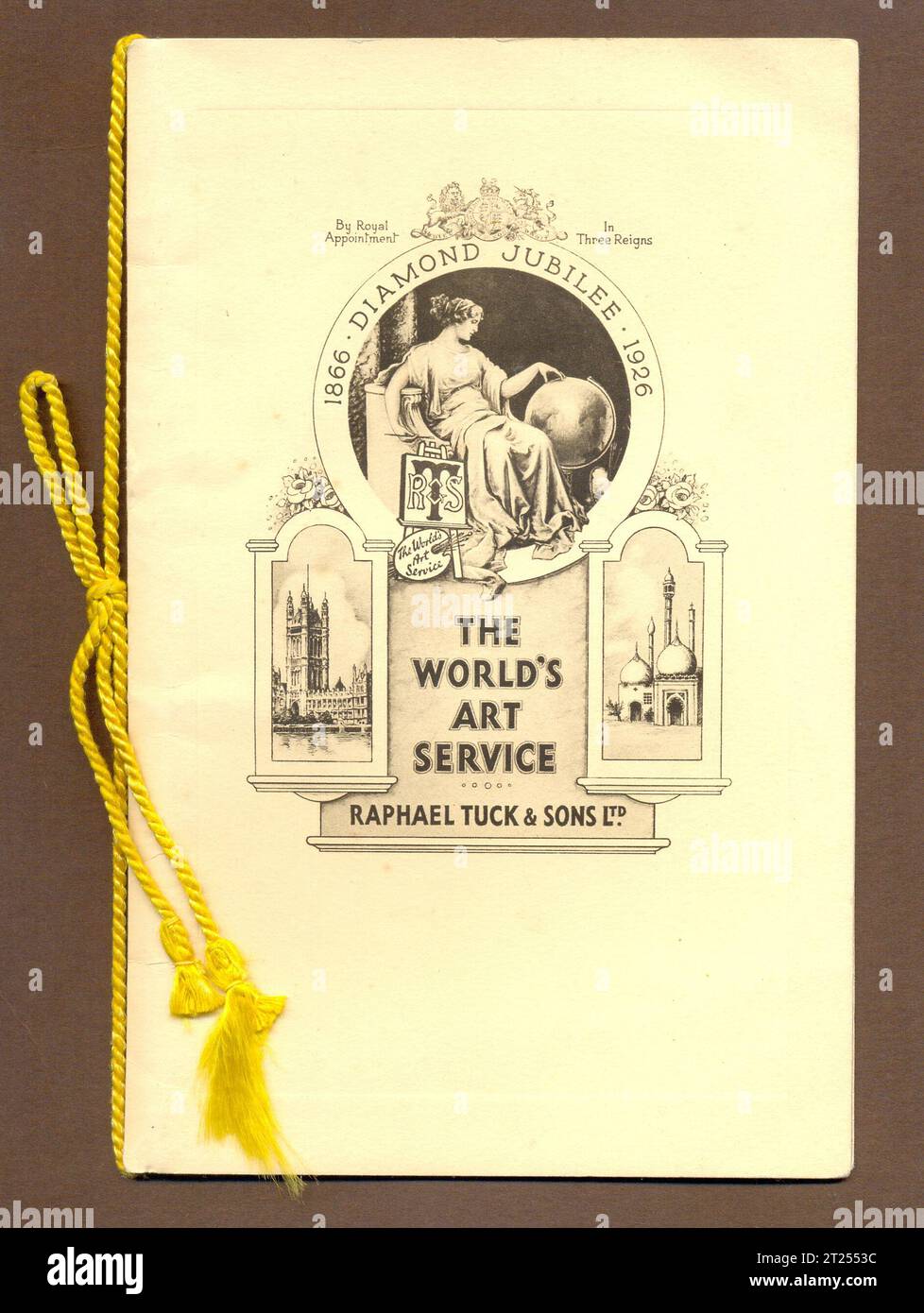 Advertising booklet for Raphael Tuck & Sons Ltd for Diamond Jubilee of ...