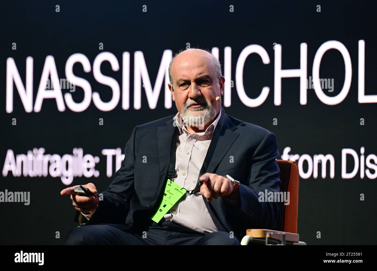 Prague, Czech Republic. 17th Oct, 2023. Author of famous 2008 financial ...