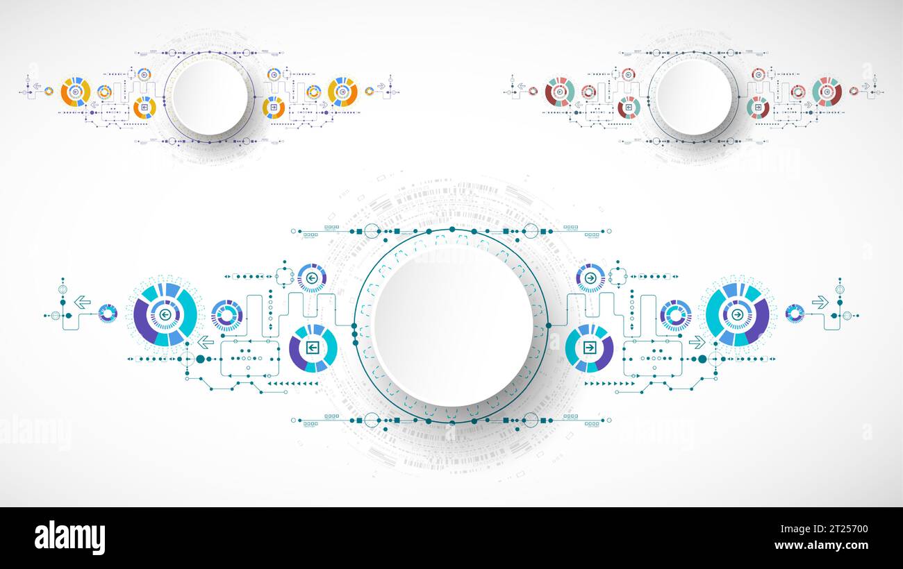 Abstract technology background. Cogwheels ART theme. Vector Stock ...