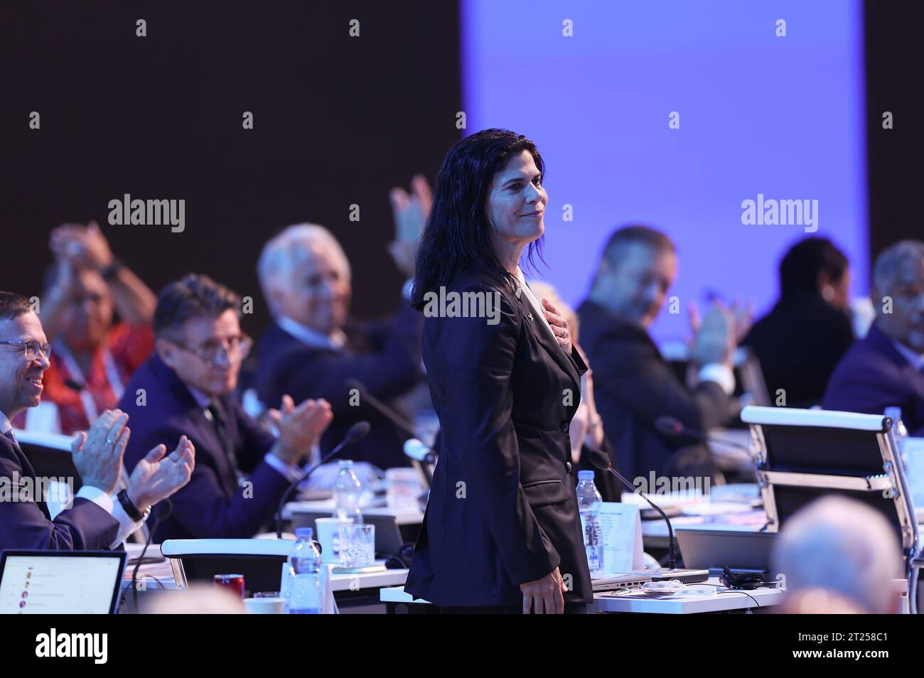 Mumbai, India. 17th Oct, 2023. New International Olympic Committee (IOC ...