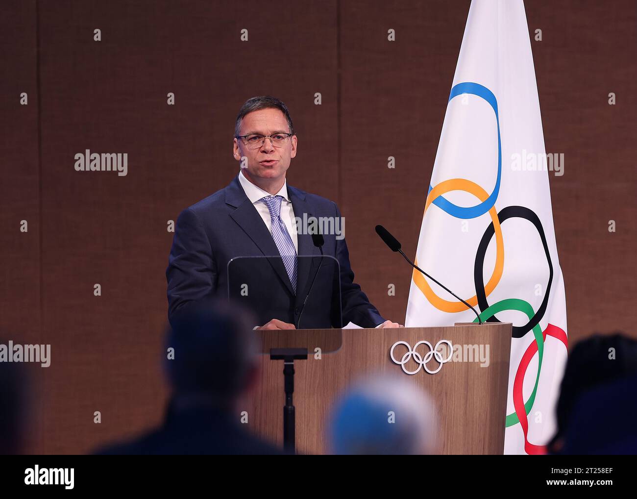 Mumbai, India. 17th Oct, 2023. New International Olympic Committee (IOC ...