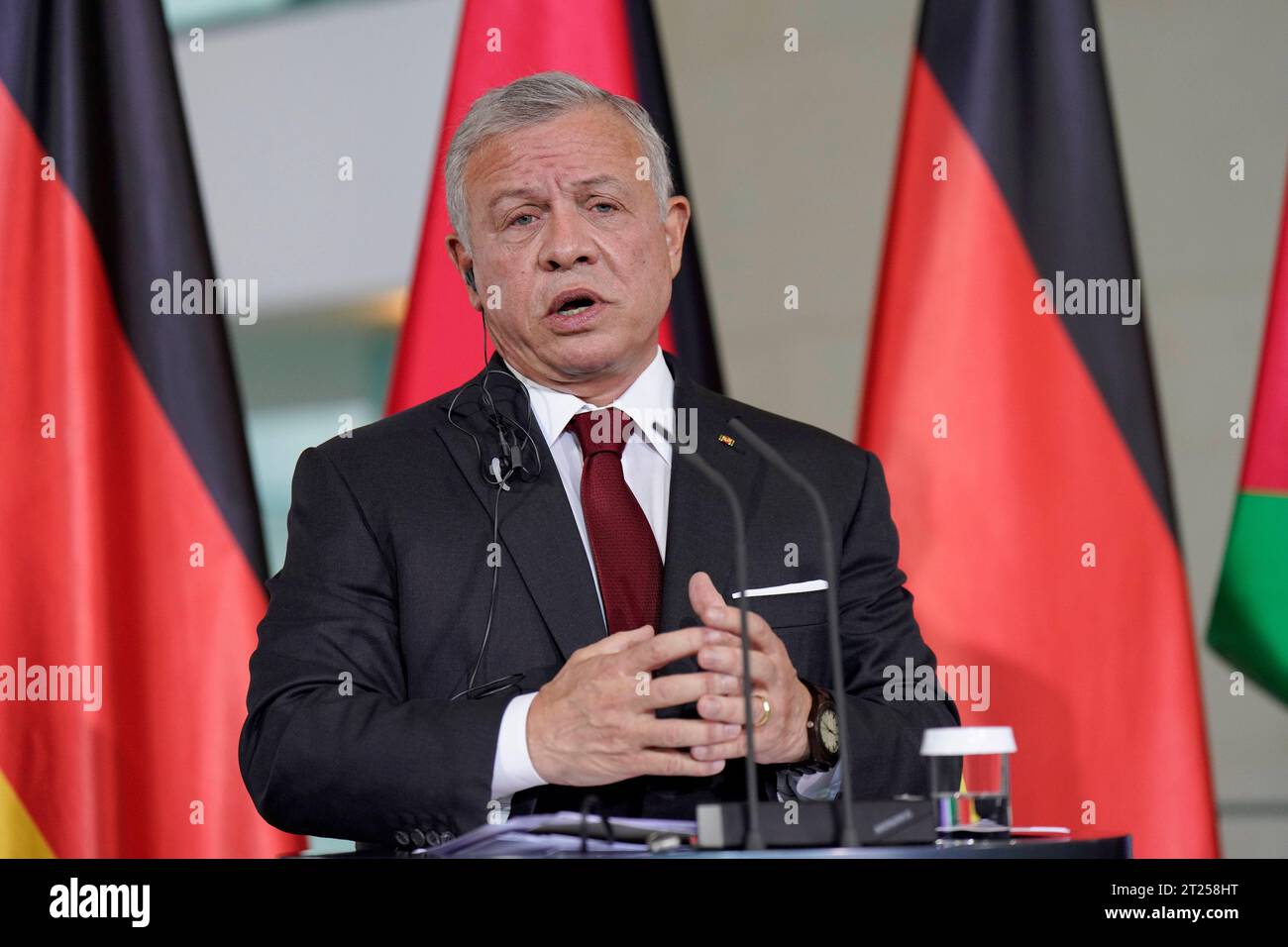 König Abdullah II. Ibn Al-Hussein Bundeskanzler Olaf Scholz SPD ...
