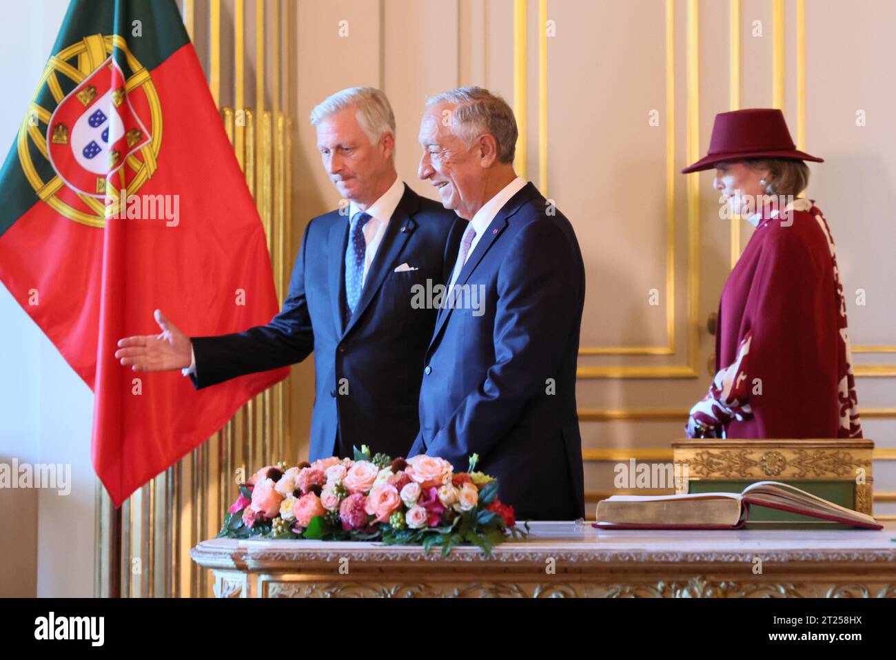 Brussels, Belgium. 17th Oct, 2023. King Philippe - Filip of Belgium ...