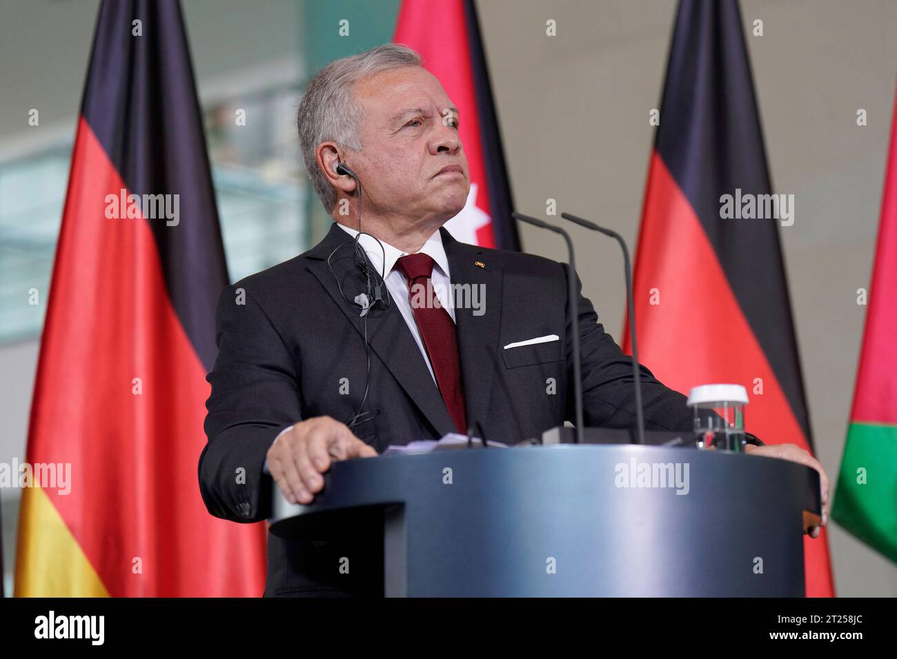 König Abdullah II. Ibn Al-Hussein Bundeskanzler Olaf Scholz SPD ...