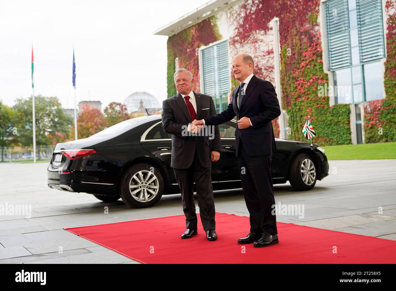 Staatsbesuch, Bundeskanzler Olaf Scholz, König Abdullah II. Ibn Al ...