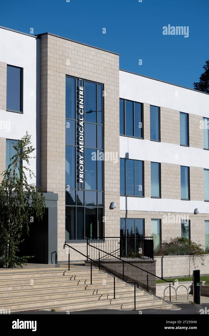 Priory Medical Centre, Warwick, Warwickshire, England, UK Stock Photo ...