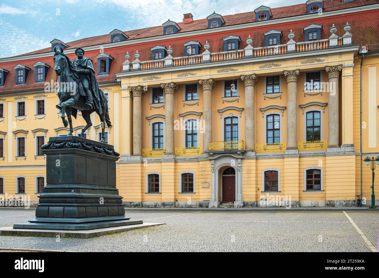 Carl August Monument, equestrian statue of Grand Duke Carl August of ...