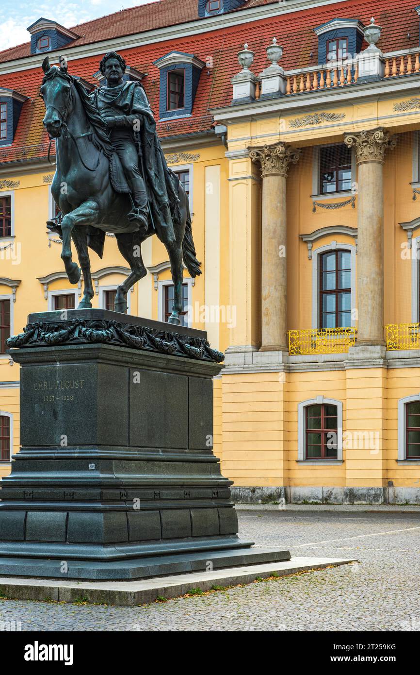 Carl August Monument, equestrian statue of Grand Duke Carl August of ...