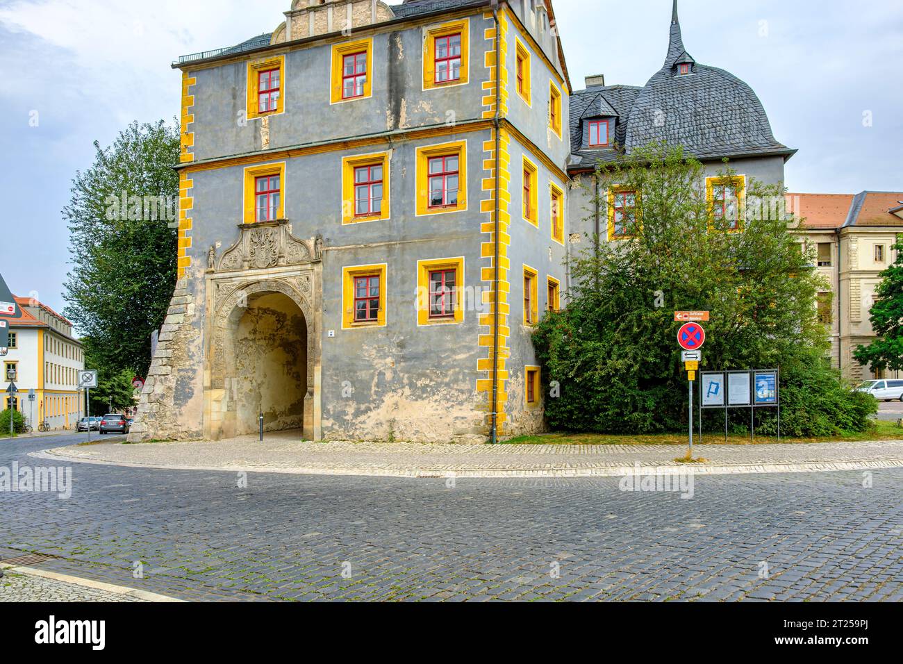The Bastille building ensemble is part of the Stadtschloss Weimar ...