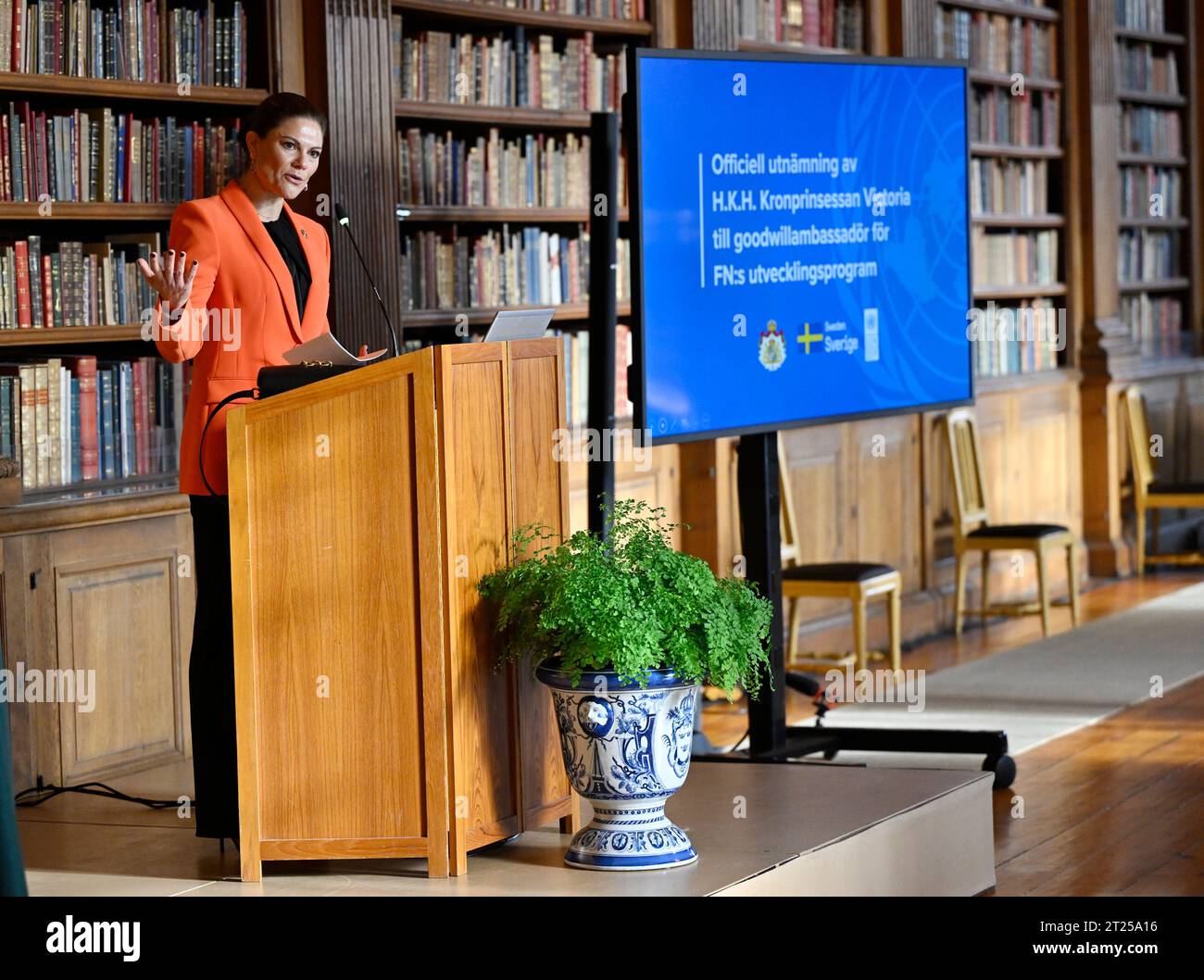 Sweden's Crown Princess Victoria is appointed goodwill ambassador for ...