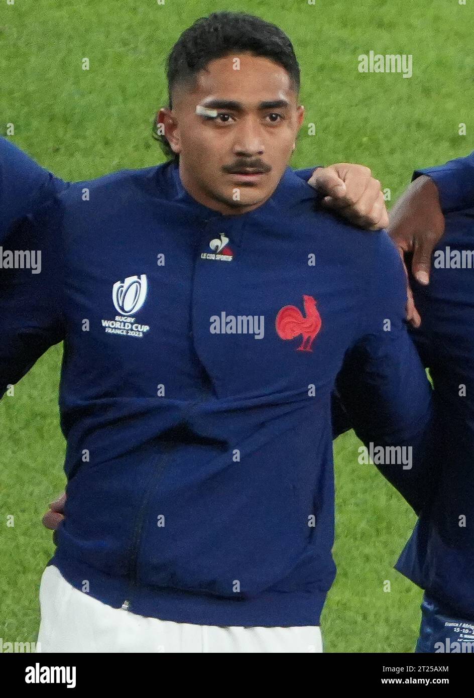 Yoram Moefana of France during the World Cup 2023, Quarter-final rugby ...
