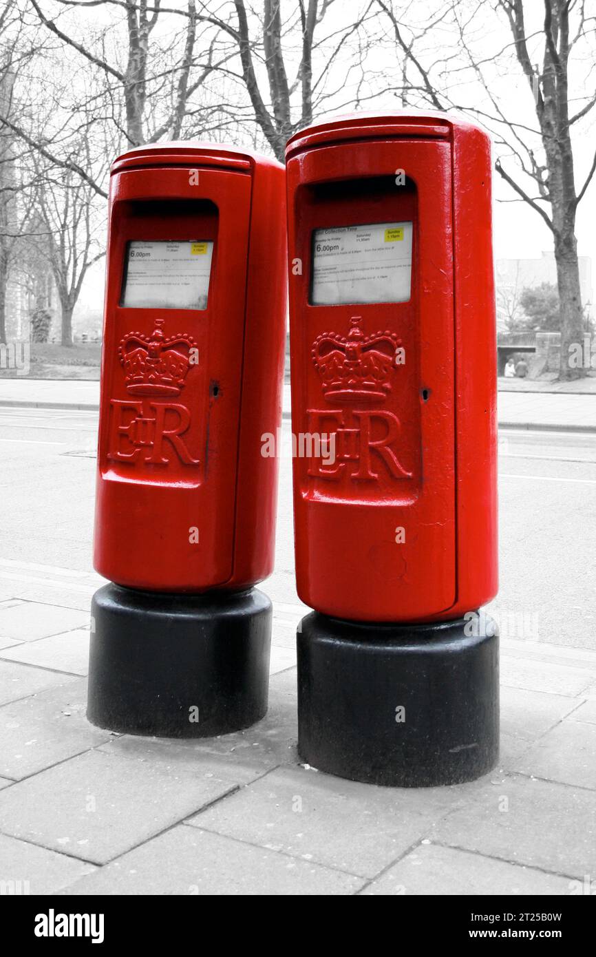 Two post office boxes hi-res stock photography and images - Alamy