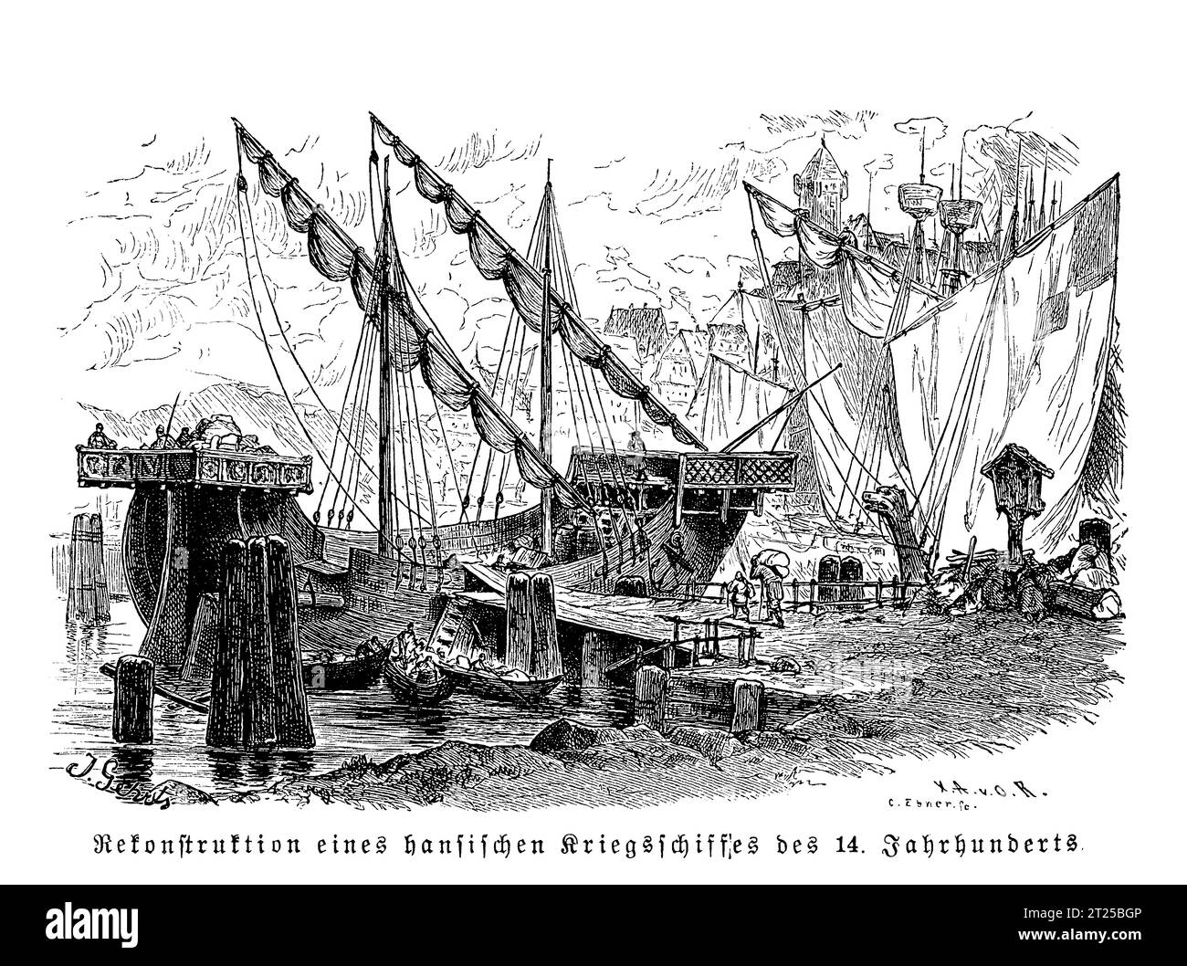 Medieval reconstruction Black and White Stock Photos & Images - Alamy