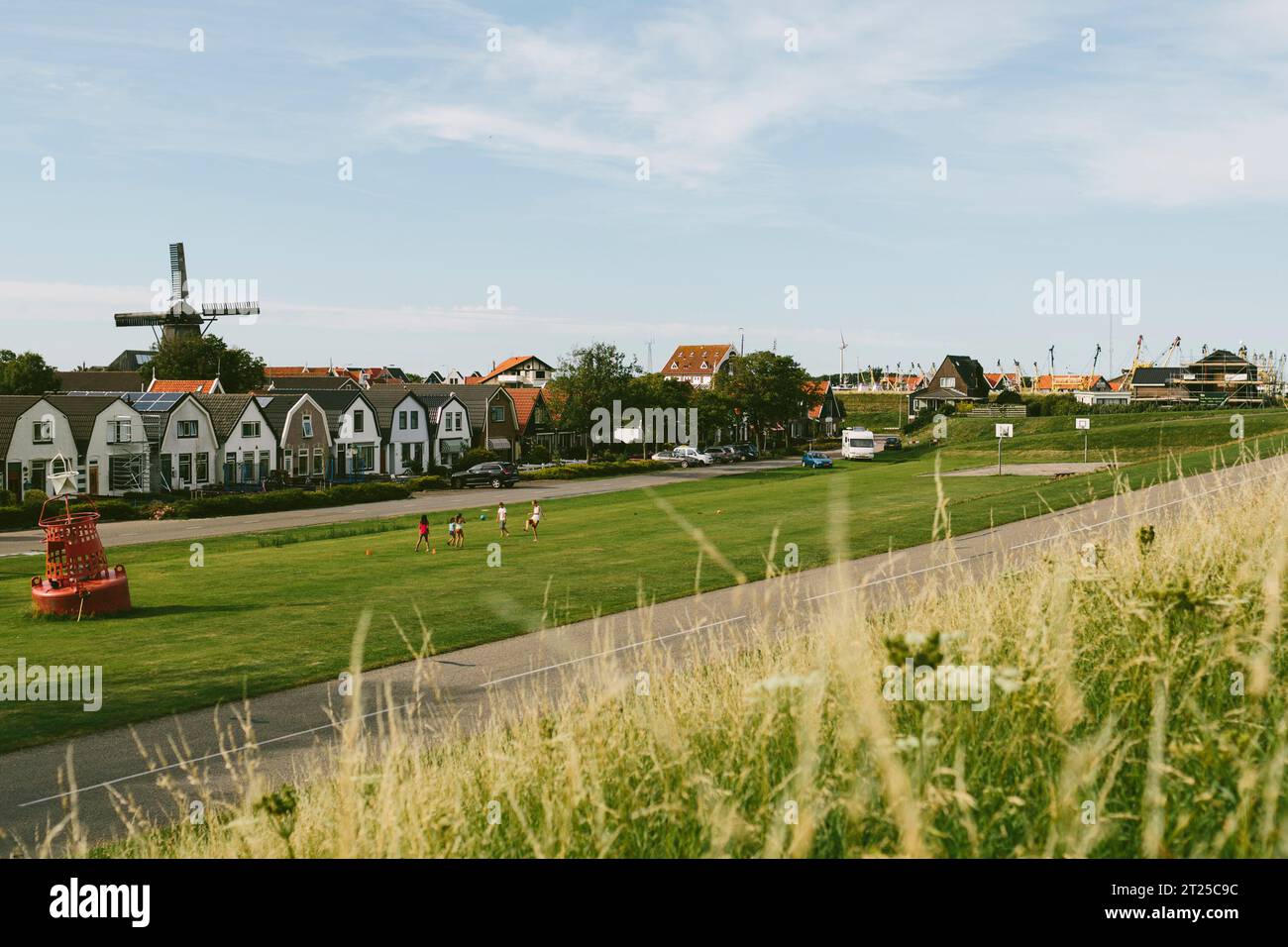 Dutch landscape in picturesque Texel, Netherlands Stock Photo - Alamy