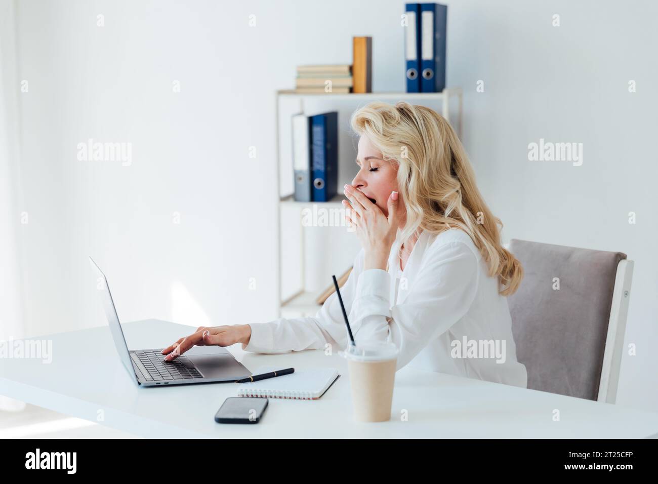 communication remote work woman with laptop internet conversation ...