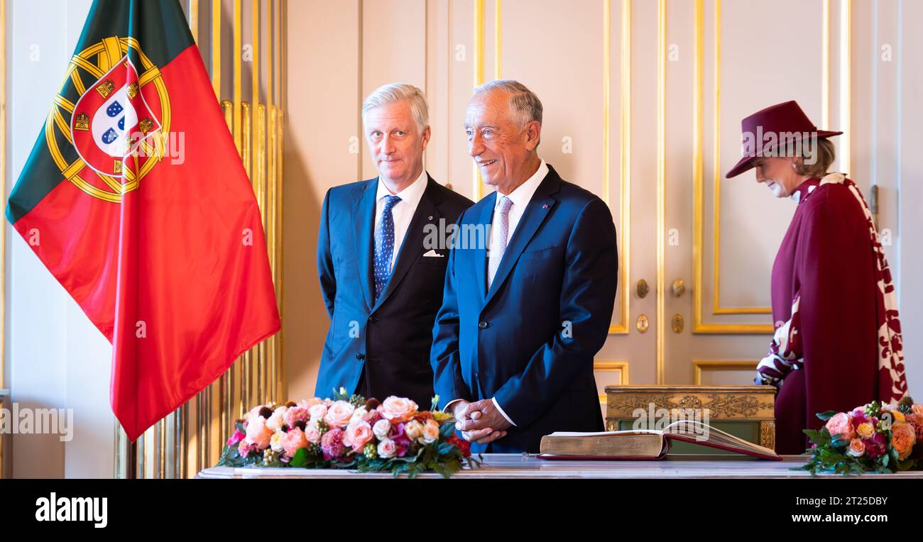 Brussels, Belgium. 17th Oct, 2023. King Philippe - Filip of Belgium ...