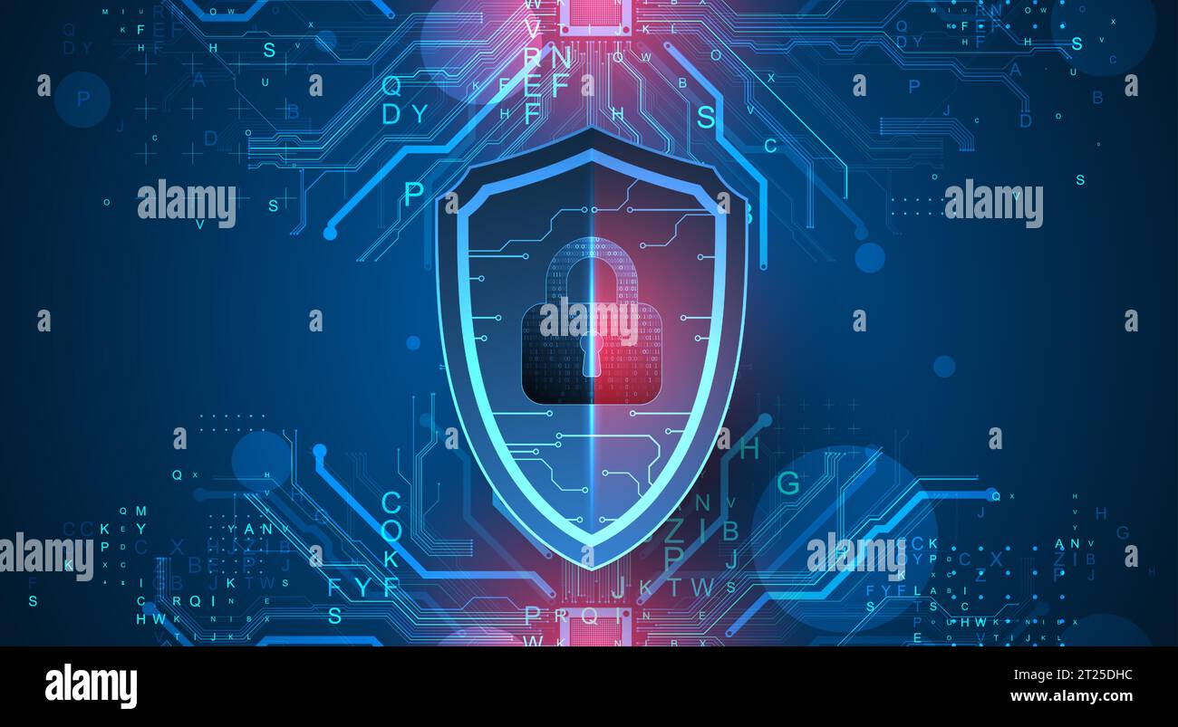 Abstract information system Stock Vector Images - Alamy