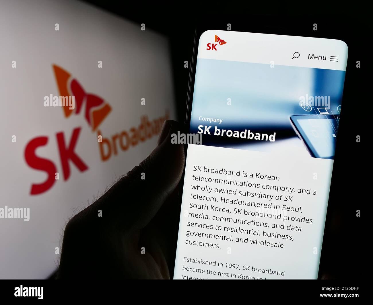Sk broadband logo hi-res stock photography and images - Alamy