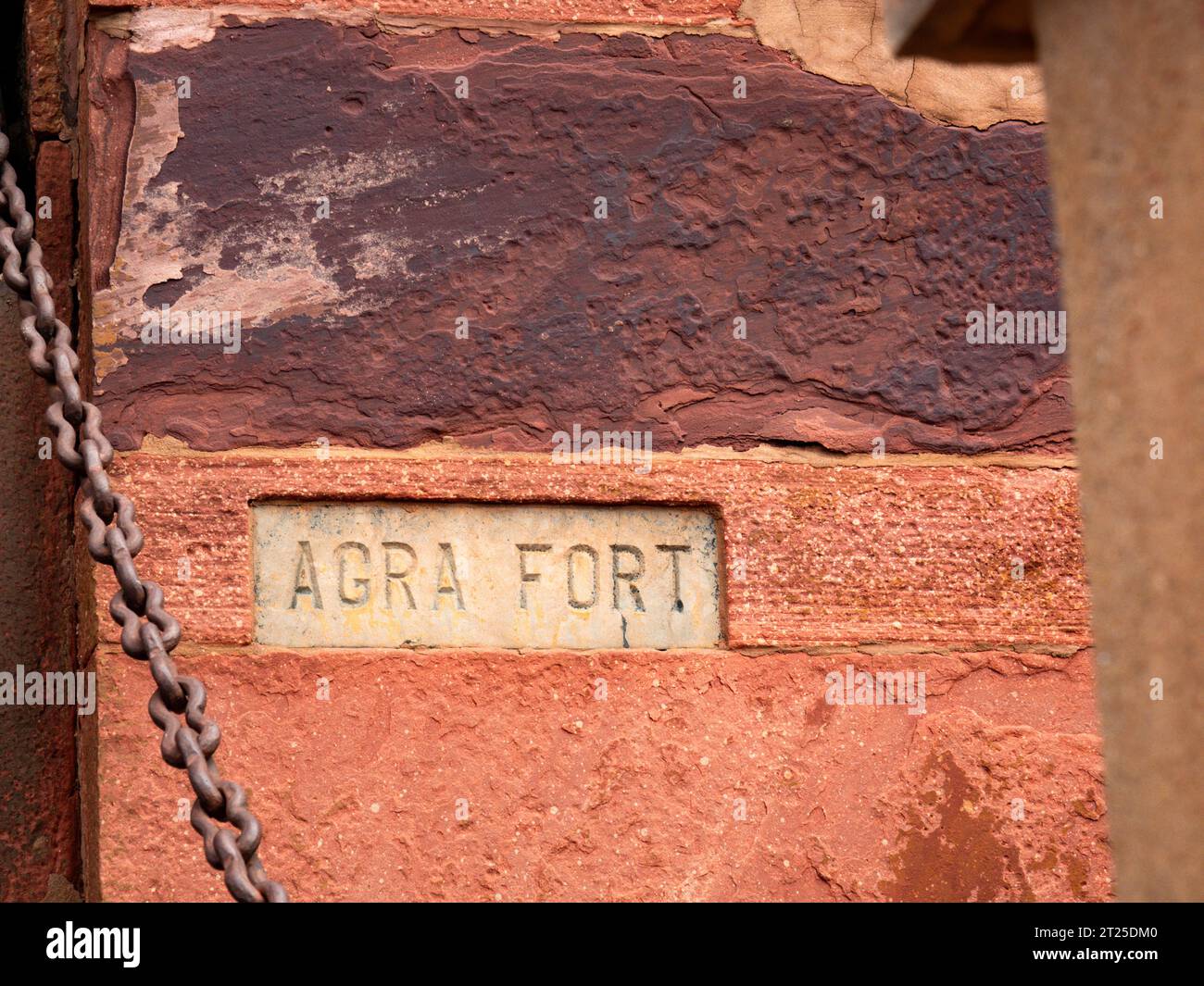 Agra fort sign hi-res stock photography and images - Alamy