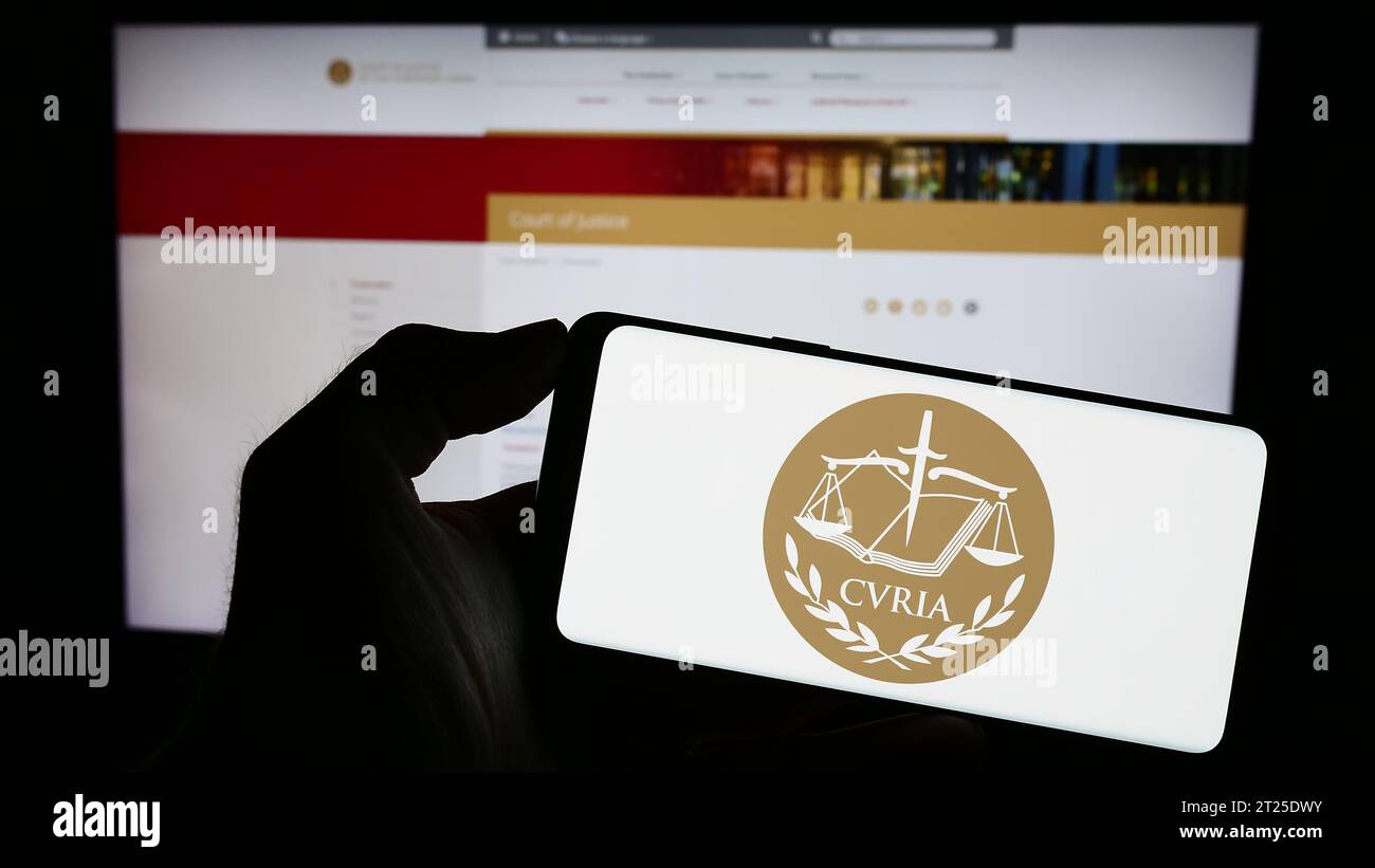 Ecj logo hi-res stock photography and images - Alamy