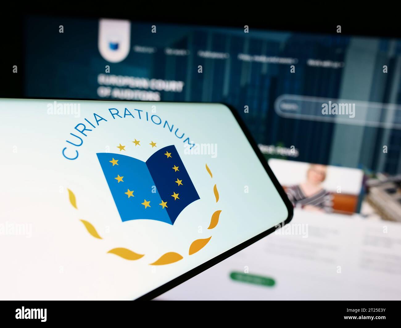 European court of auditors logo hi-res stock photography and images - Alamy