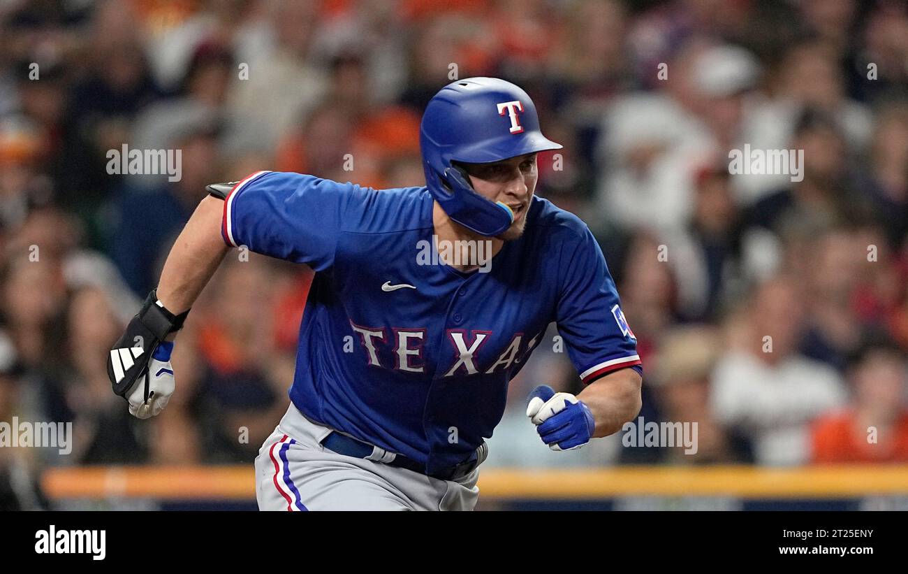 Texas Rangers' Corey Seager during the seventh inning of Game 1 of the ...