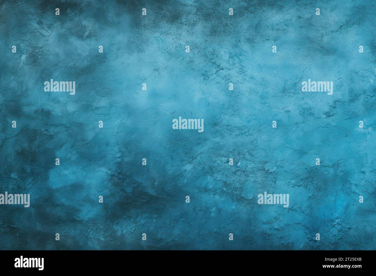 A weathered blue painted surface with visible scratches and a few ...