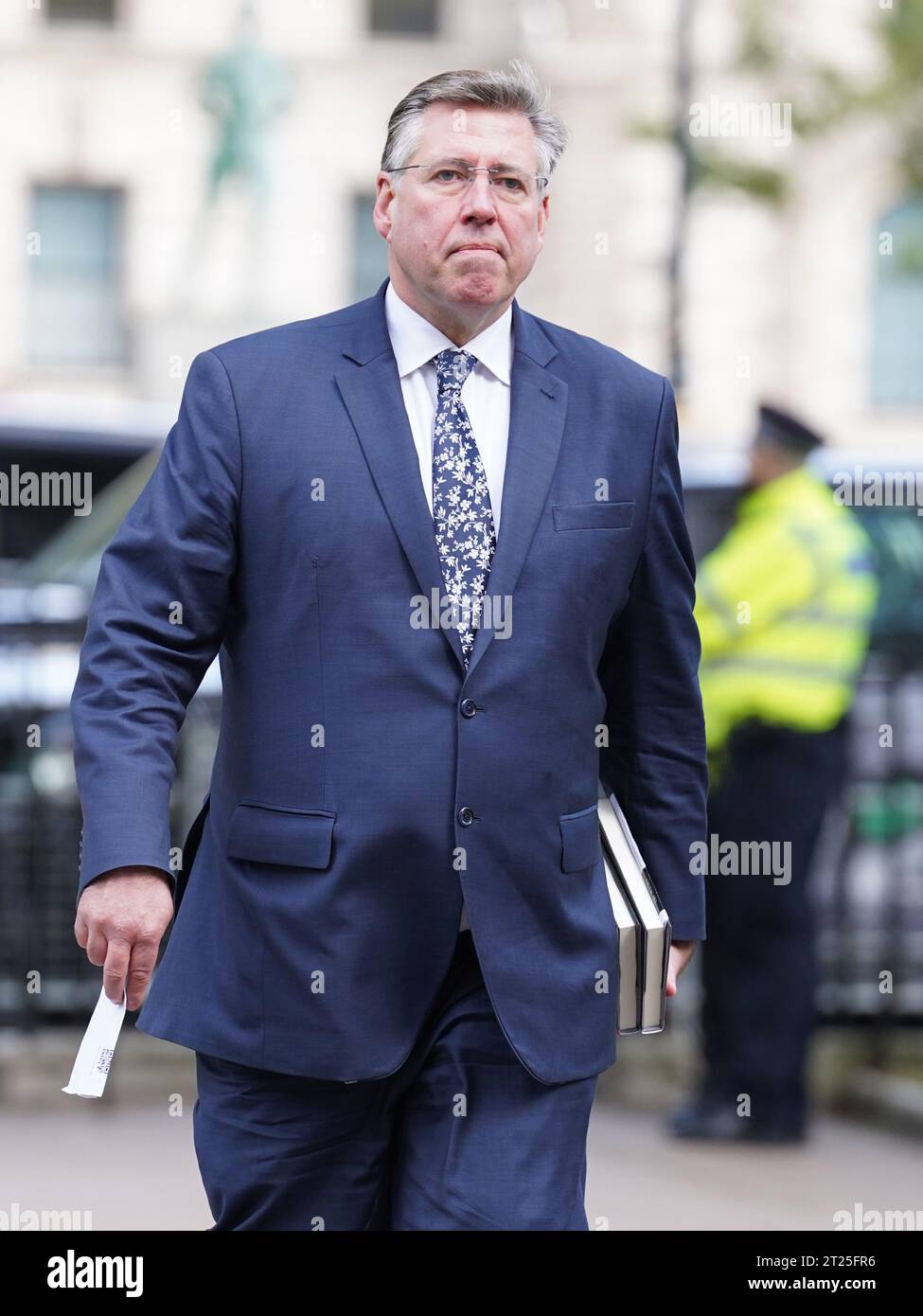 Sir Graham Brady arrives for a Service of Thanksgiving for the life and ...