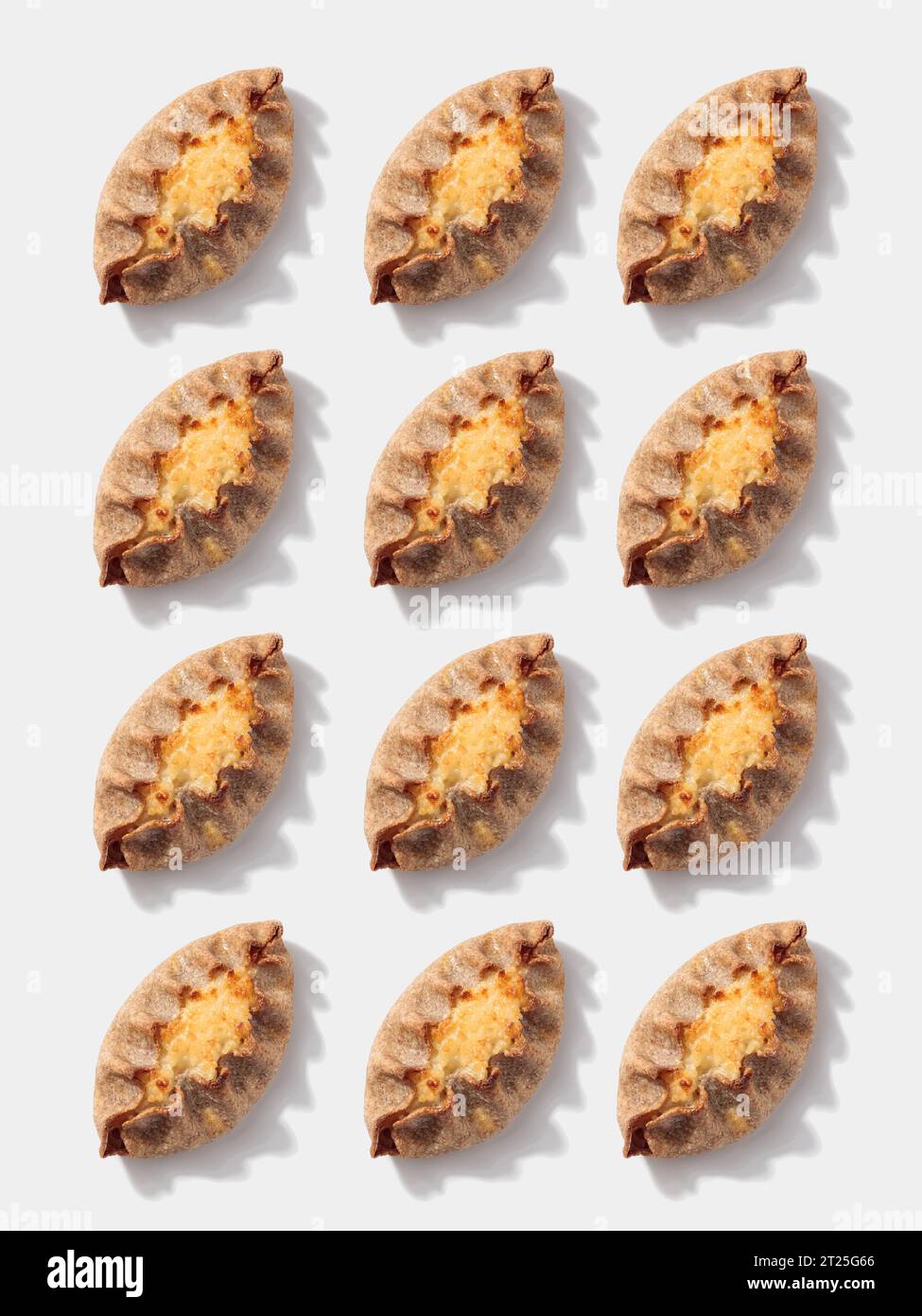 Karelian pies pattern on white background vertical Stock Photo - Alamy