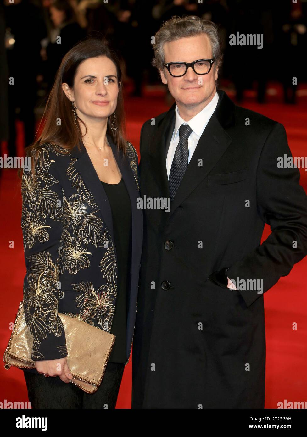 Colin Firth and Livia Firth attend 'The Mercy' World Premiere at The ...