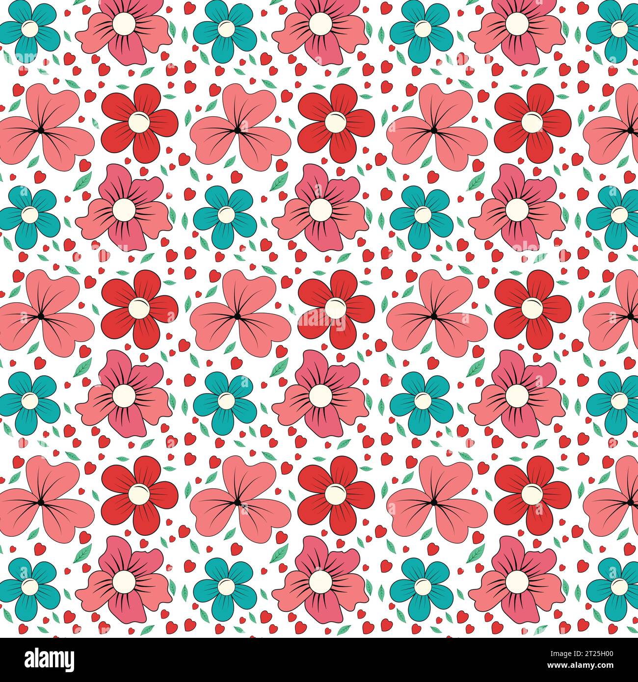 flower pattern vector design. pattern background design Stock Vector ...