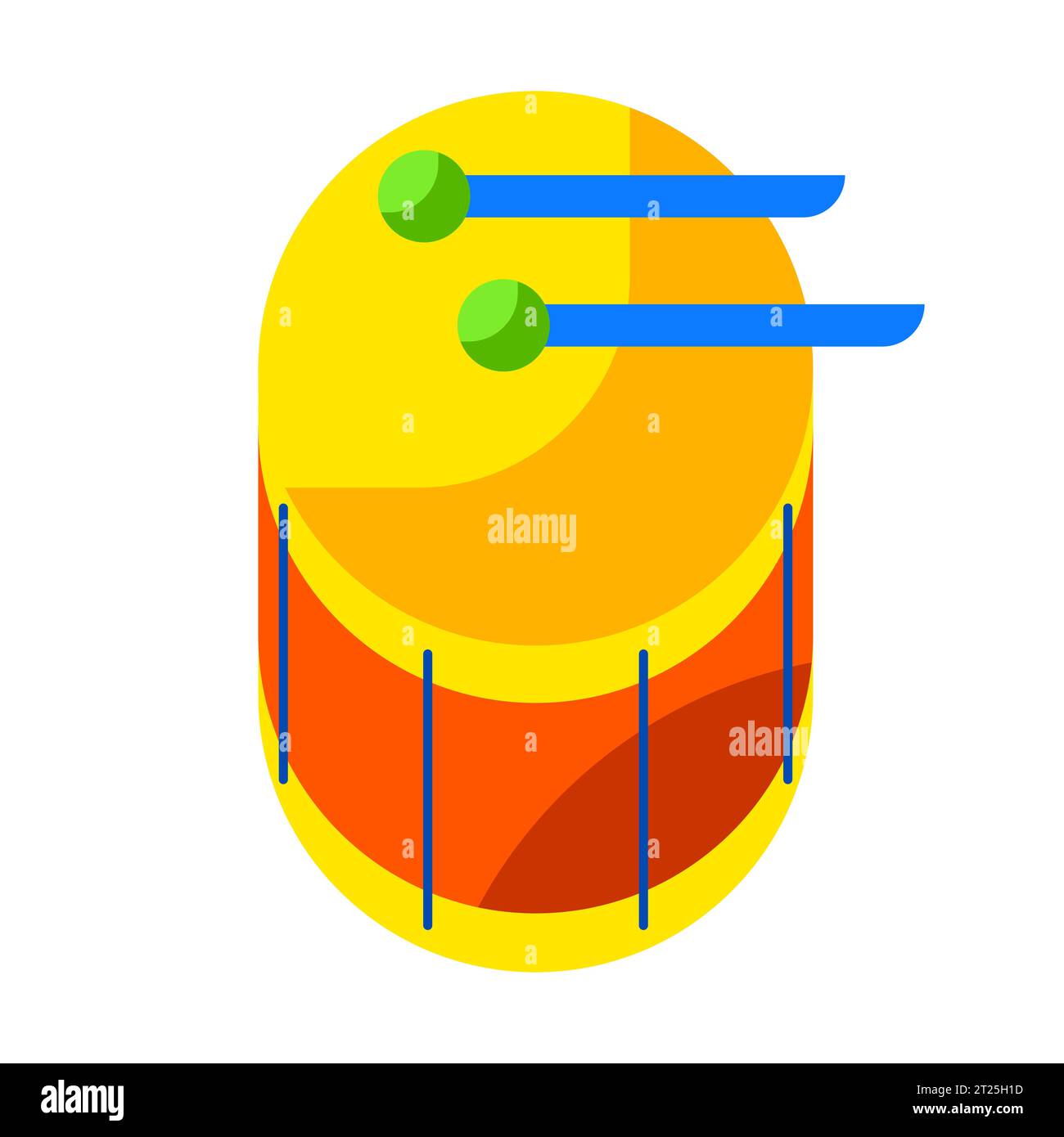 Parade or carnival drum. Illustration for traditional festival Stock ...