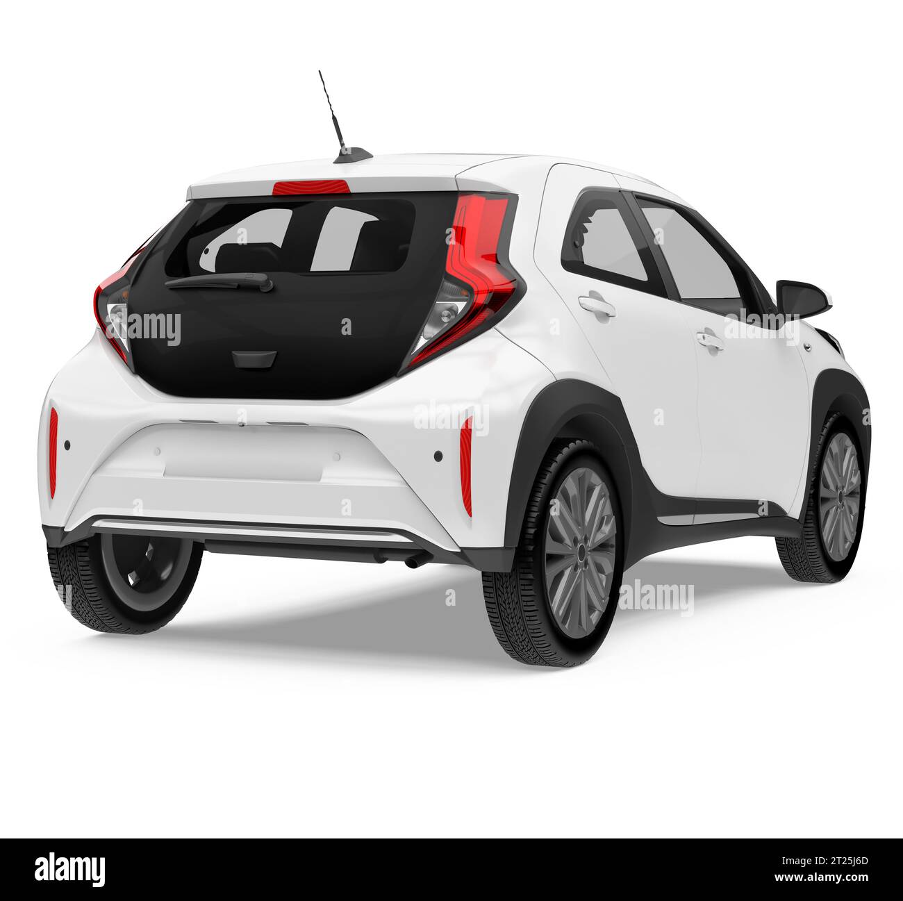 Car Hatchback Isolated Stock Photo - Alamy