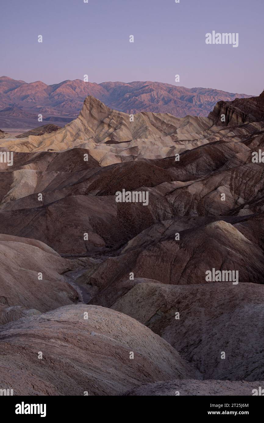 The unique landscape in Death Valley National Park Stock Photo - Alamy