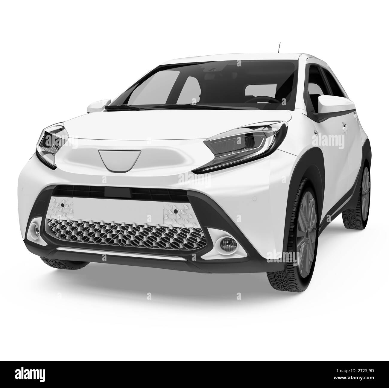 Car Hatchback Isolated Stock Photo - Alamy