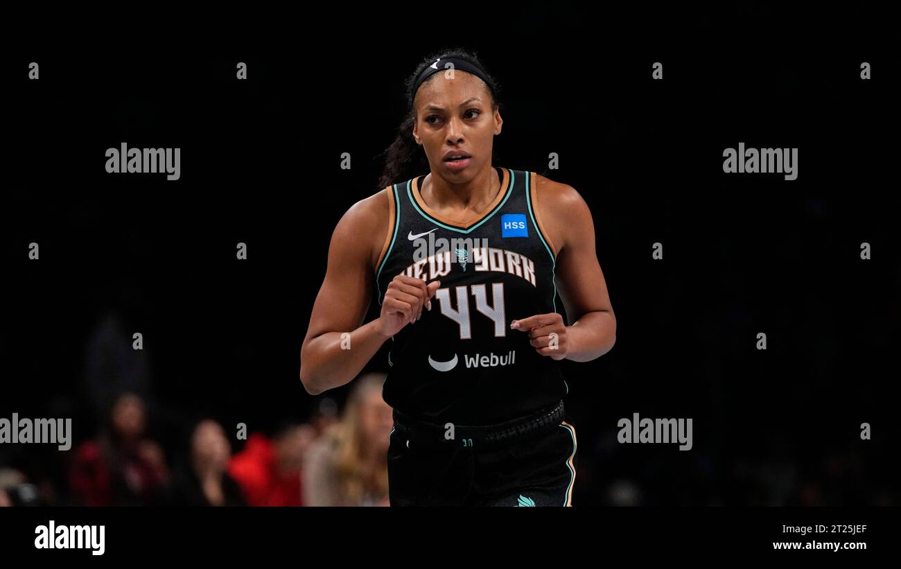 New York Liberty's Betnijah Laney (44) during the second half in Game 3 ...