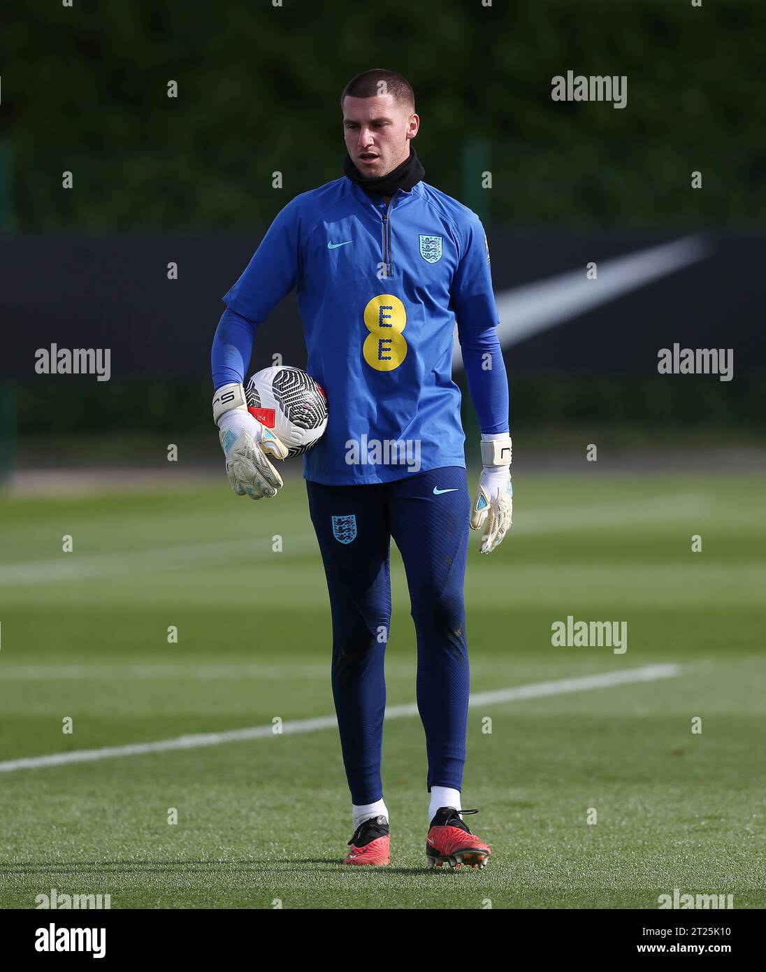 Sam Johnstone of England & Crystal Palace. - England Training & Press ...