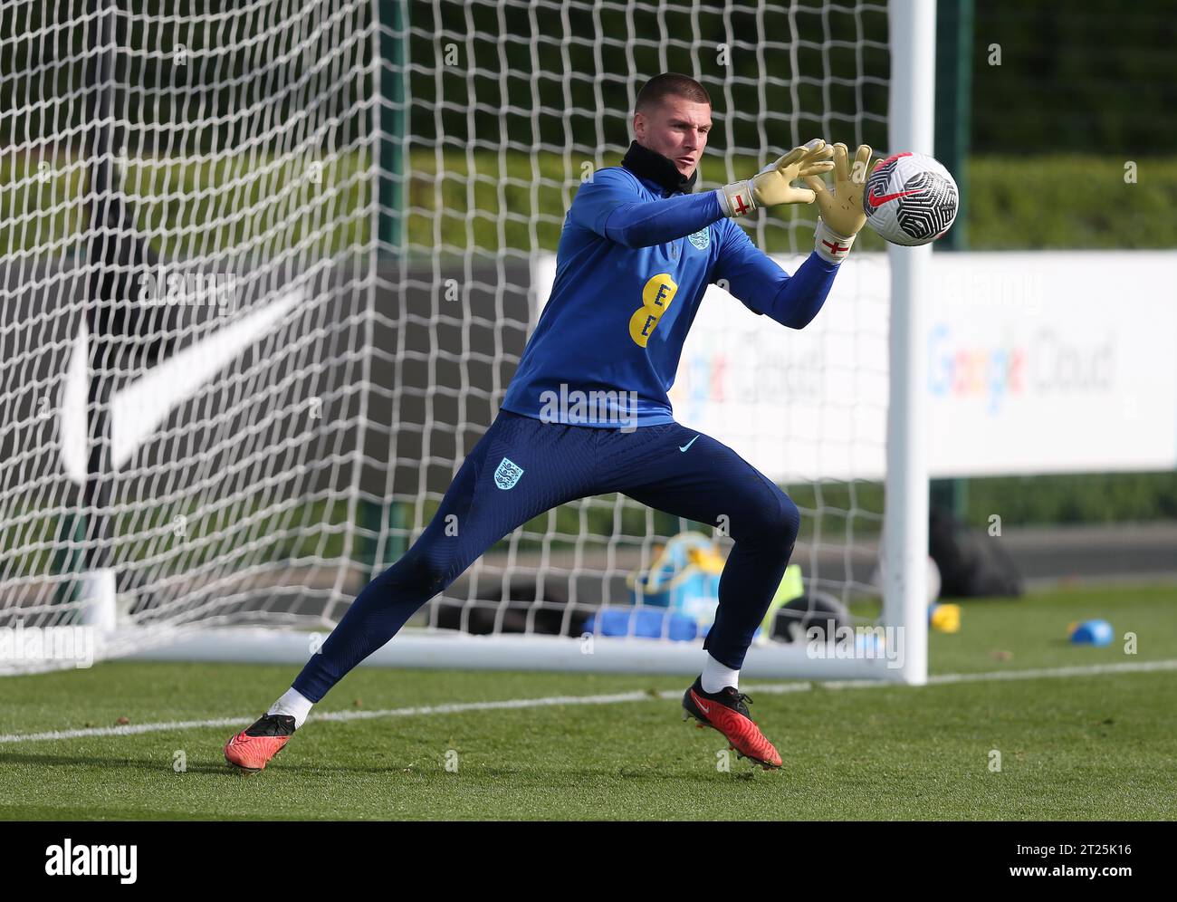 Sam Johnstone of England & Crystal Palace. - England Training & Press ...