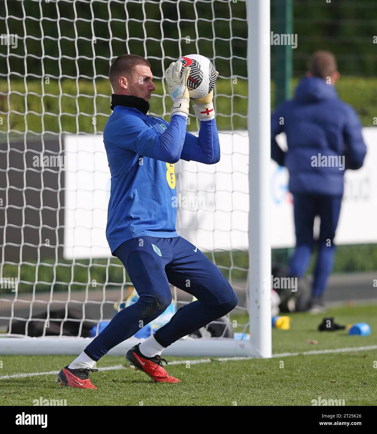 Sam Johnstone of England & Crystal Palace. - England Training & Press ...