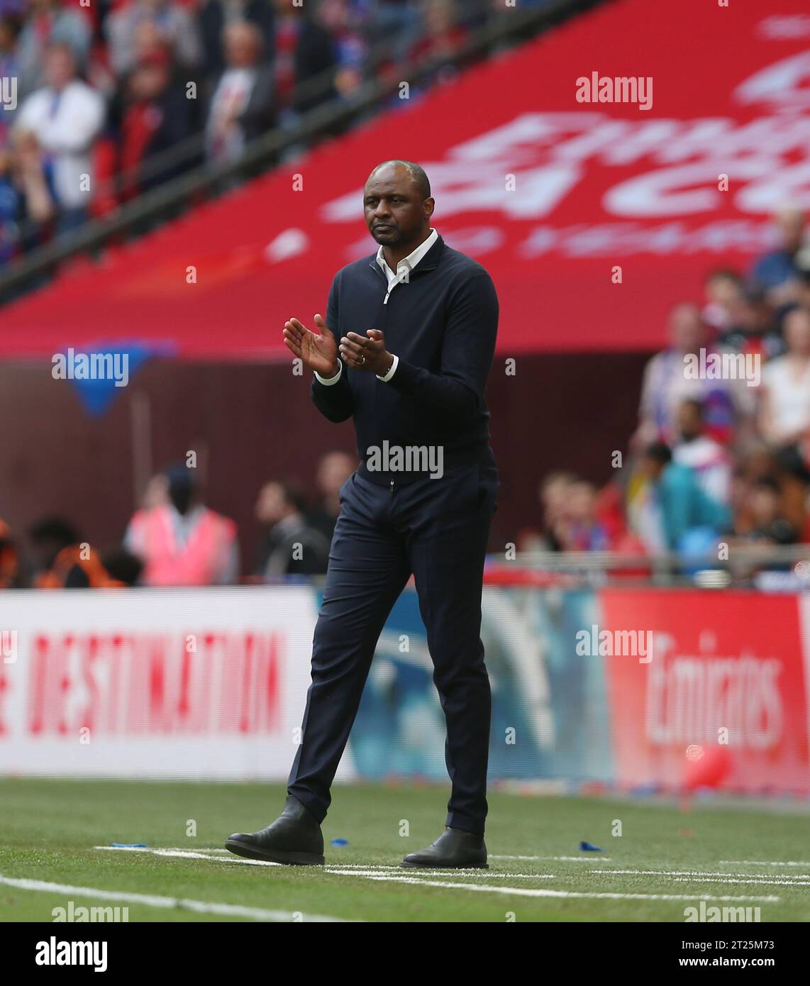 Patrick Vieria Manager of Crystal Palace against Chelsea. - Chelsea v ...