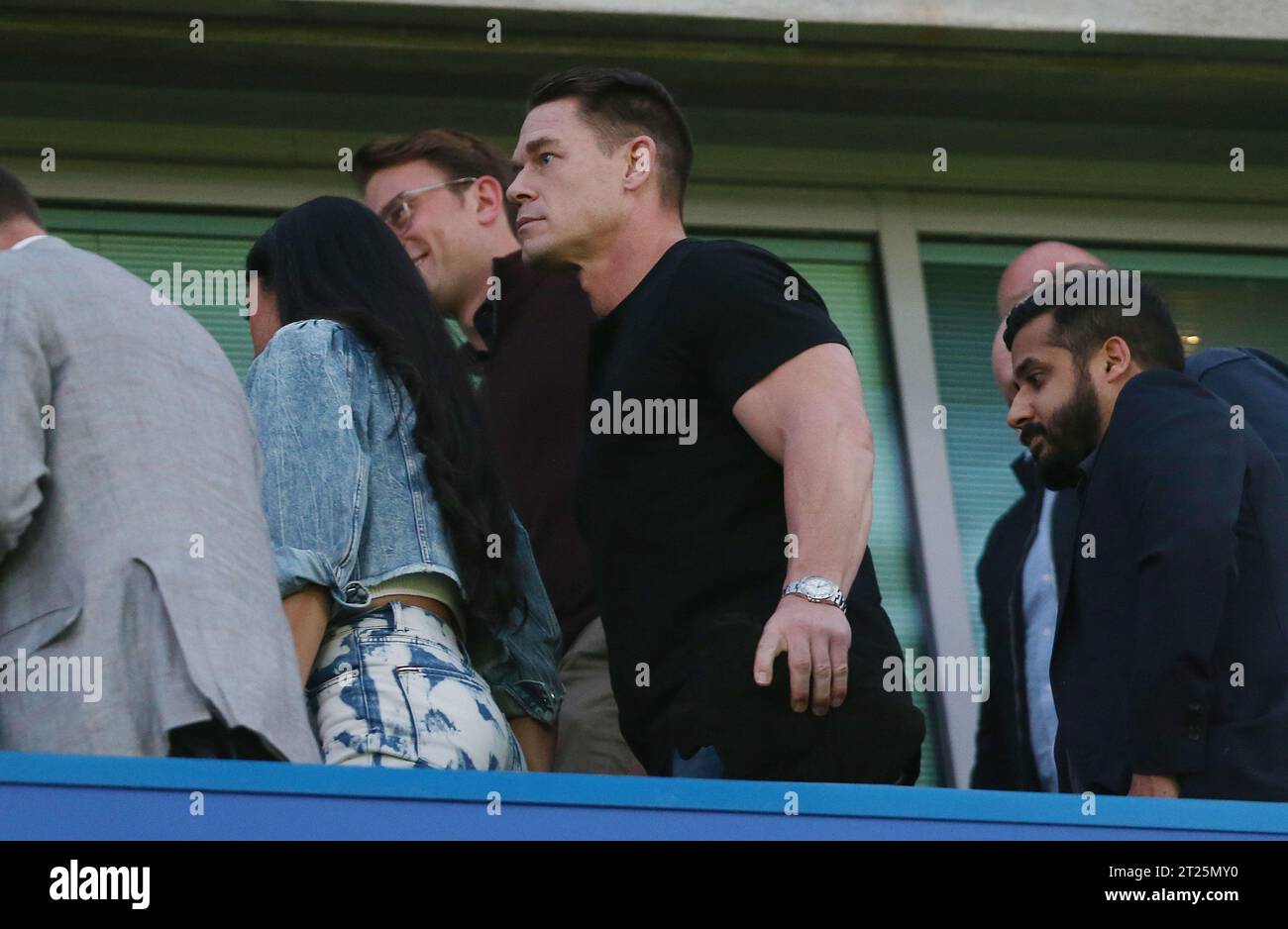 John Cena Actor & American professional wrestler watches Chelsea v ...