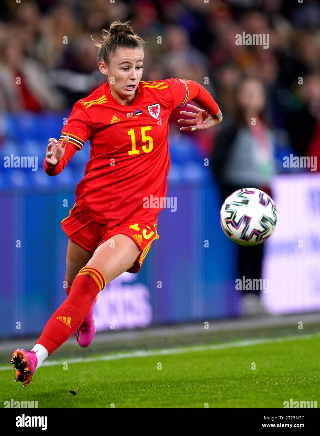 File photo dated 26-10-2021 of Wales' Hannah Cain. Wales will be ...