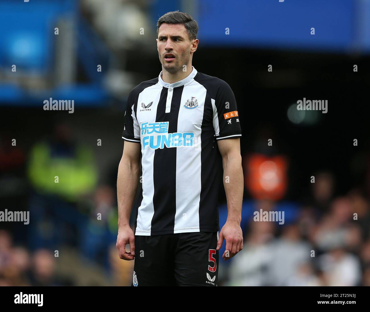 Fabian Schar of Newcastle United against Chelsea. - Chelsea v Newcastle ...