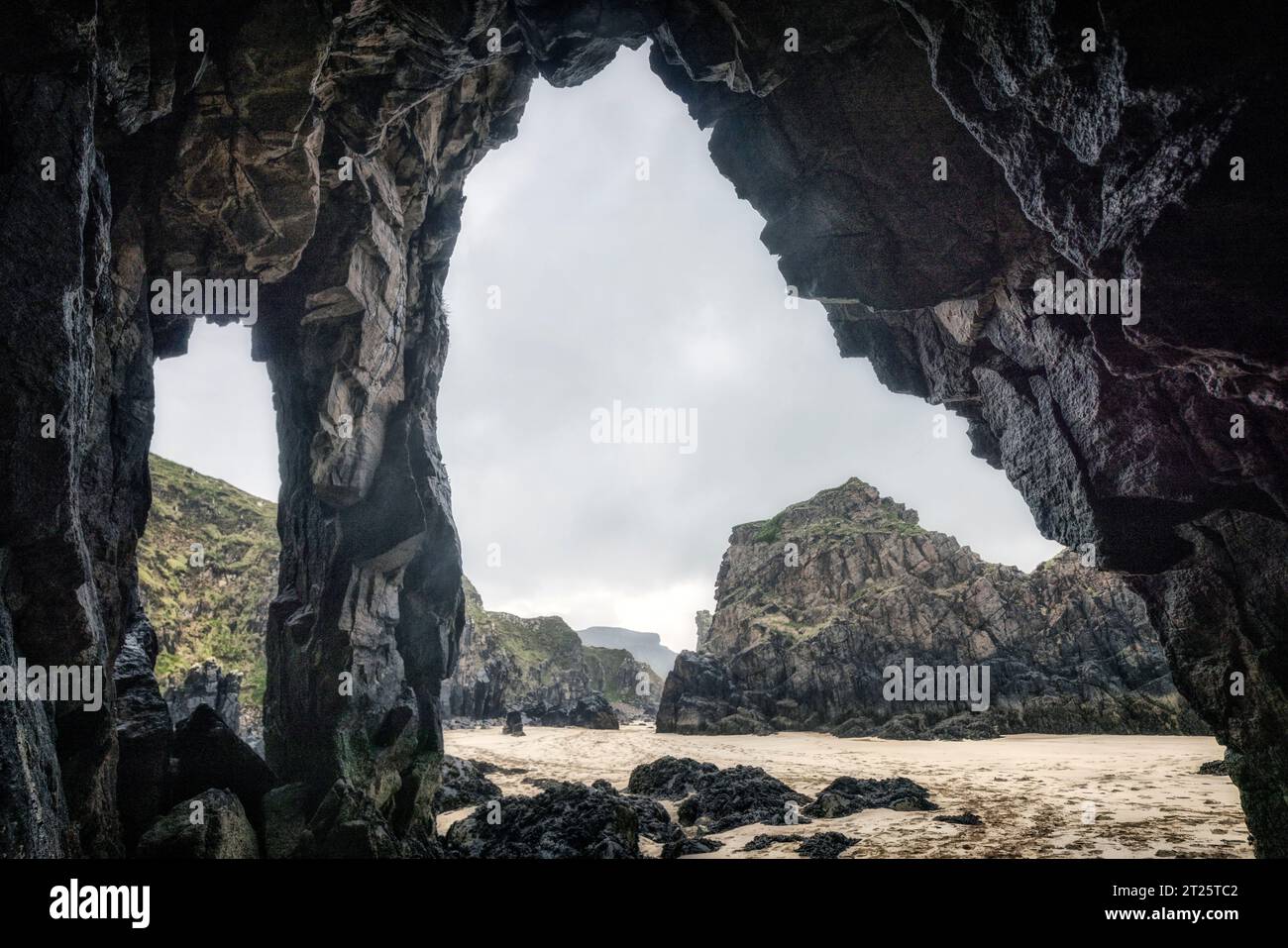 Garry Beach is a beautiful white sand beach with spectacular sea stacks ...