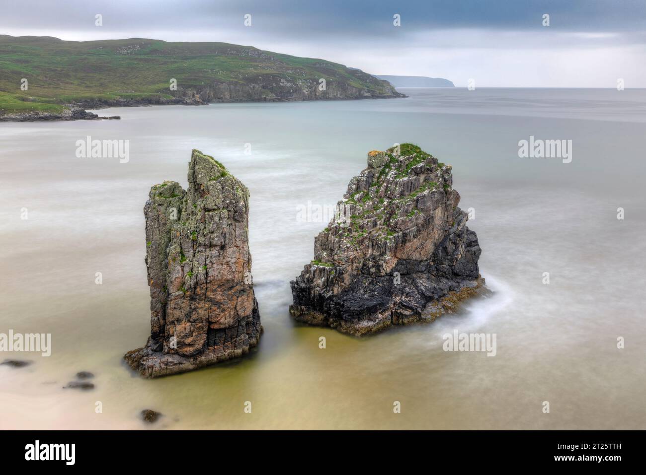 Garry Beach is a beautiful white sand beach with spectacular sea stacks ...