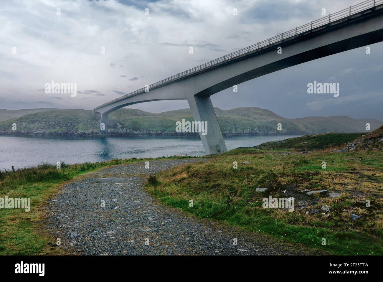 The Scalpay Bridge is a cable-stayed bridge that connects the Isle of ...