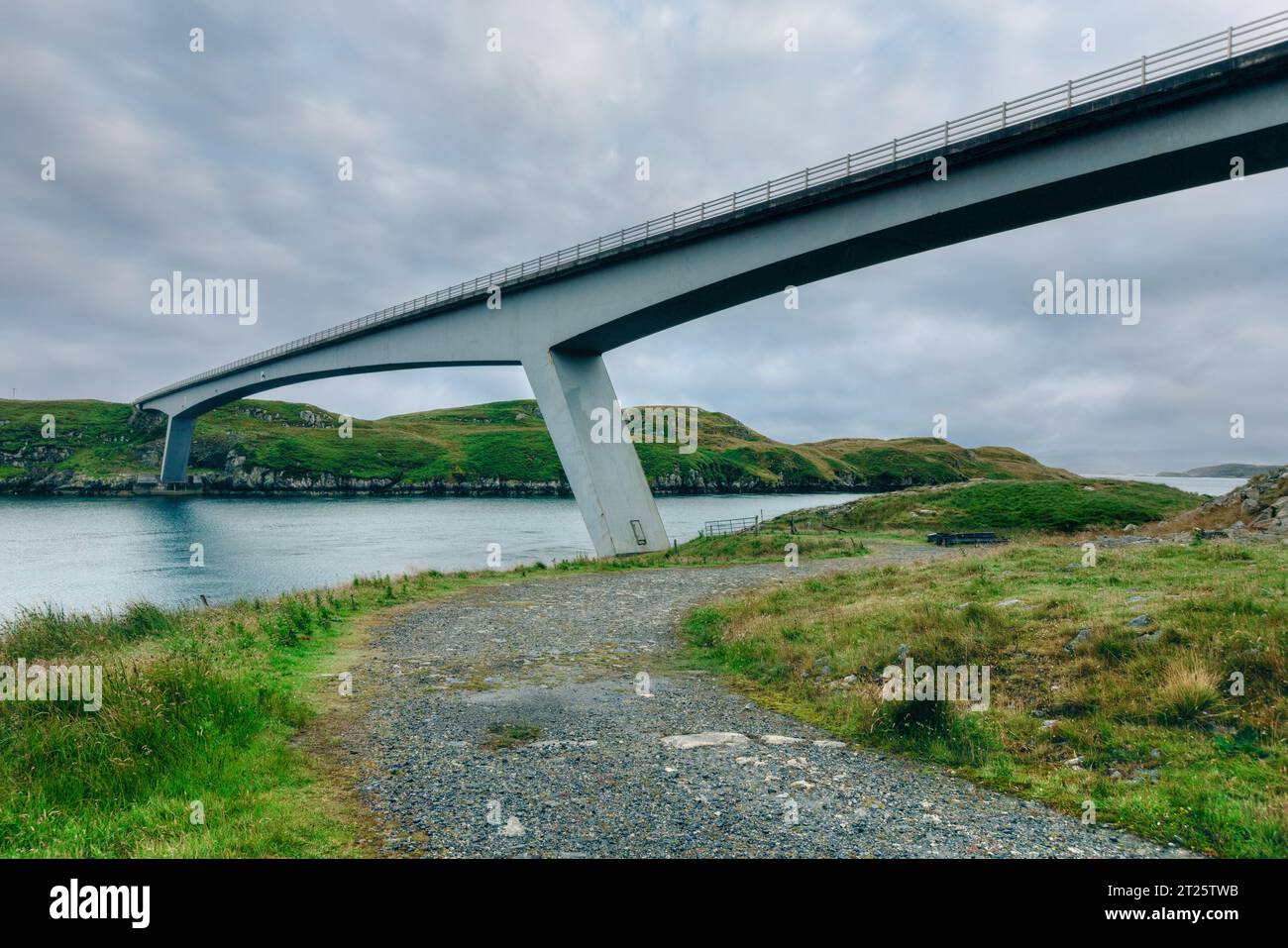 The Scalpay Bridge is a cable-stayed bridge that connects the Isle of ...