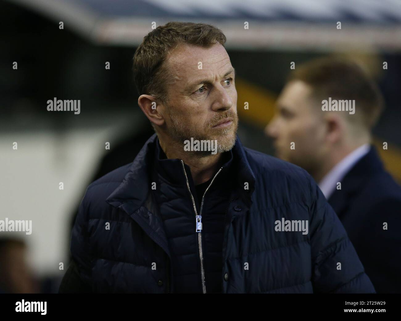 Gary Rowett Manager of Millwall against Swansea City. - Millwall v ...
