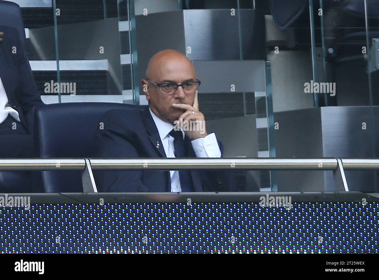 Daniel Levy Chairman of Tottenham Hotspur against Brighton & Hove ...